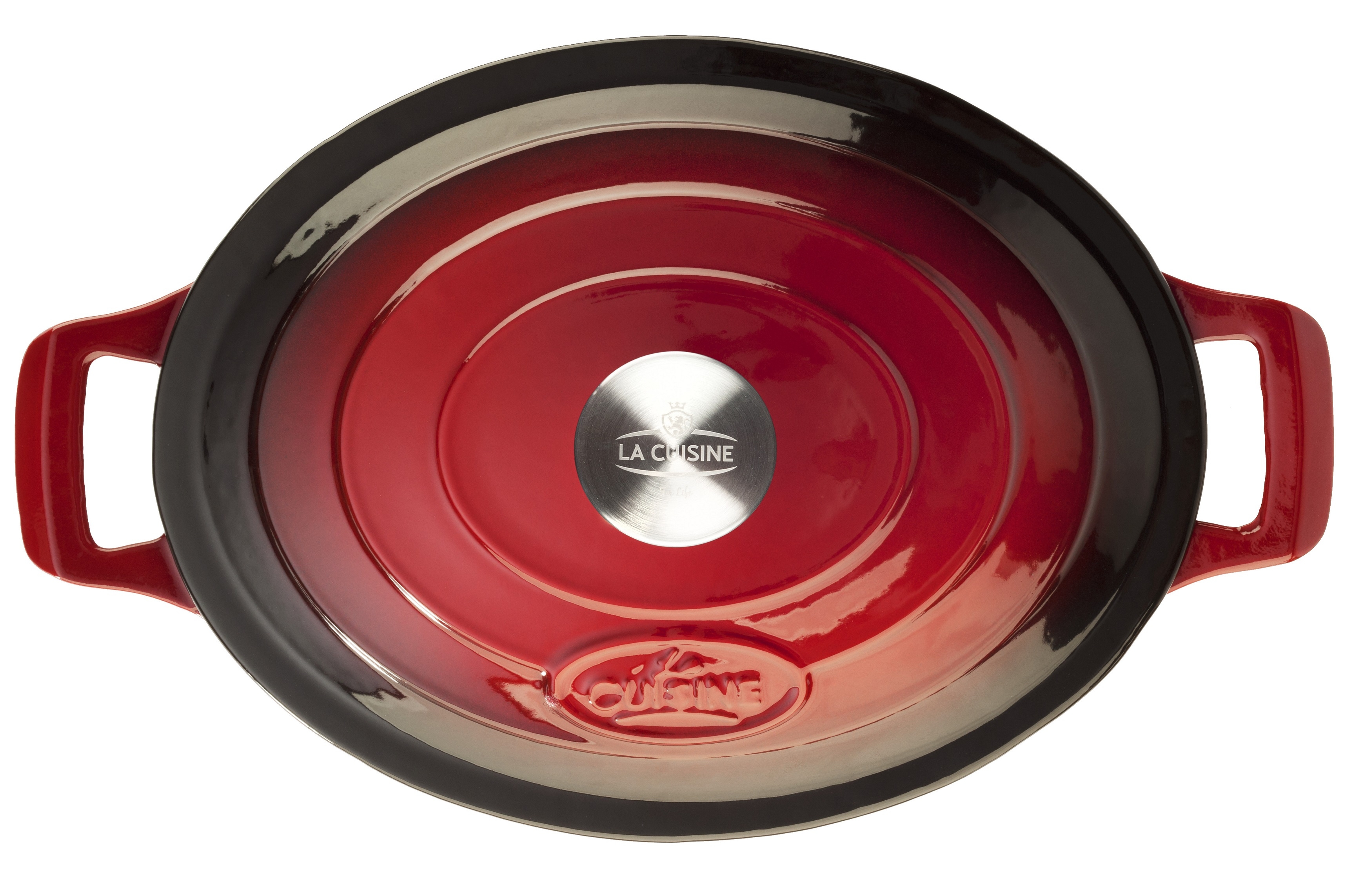 Promotie "LA CUISINE": Set Vase de Fonta Emailata, Cratita Ovala 33cm ...