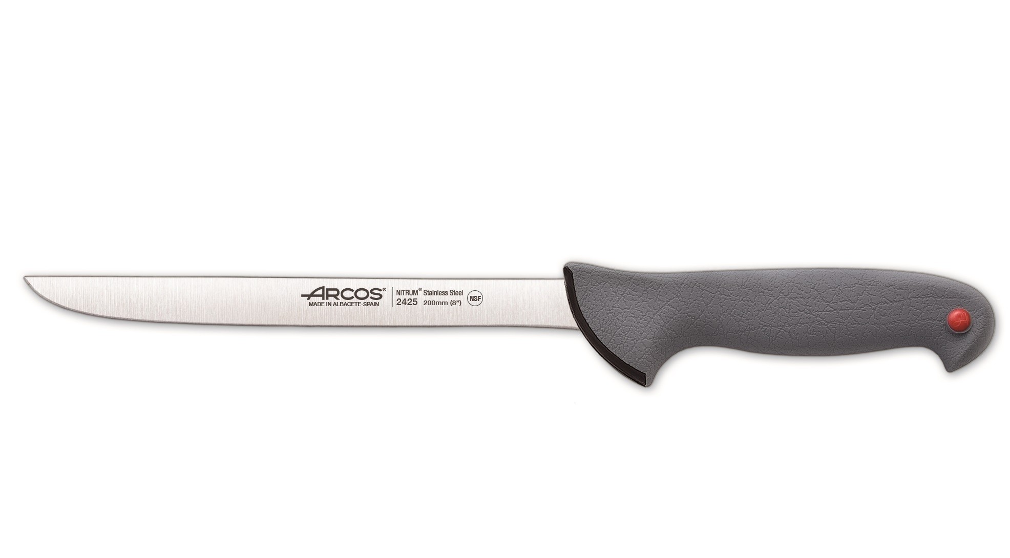 Cutit de Filetat ARCOS "Colour PROF", Lama Flexibila, 20cm, 10 ANI ...