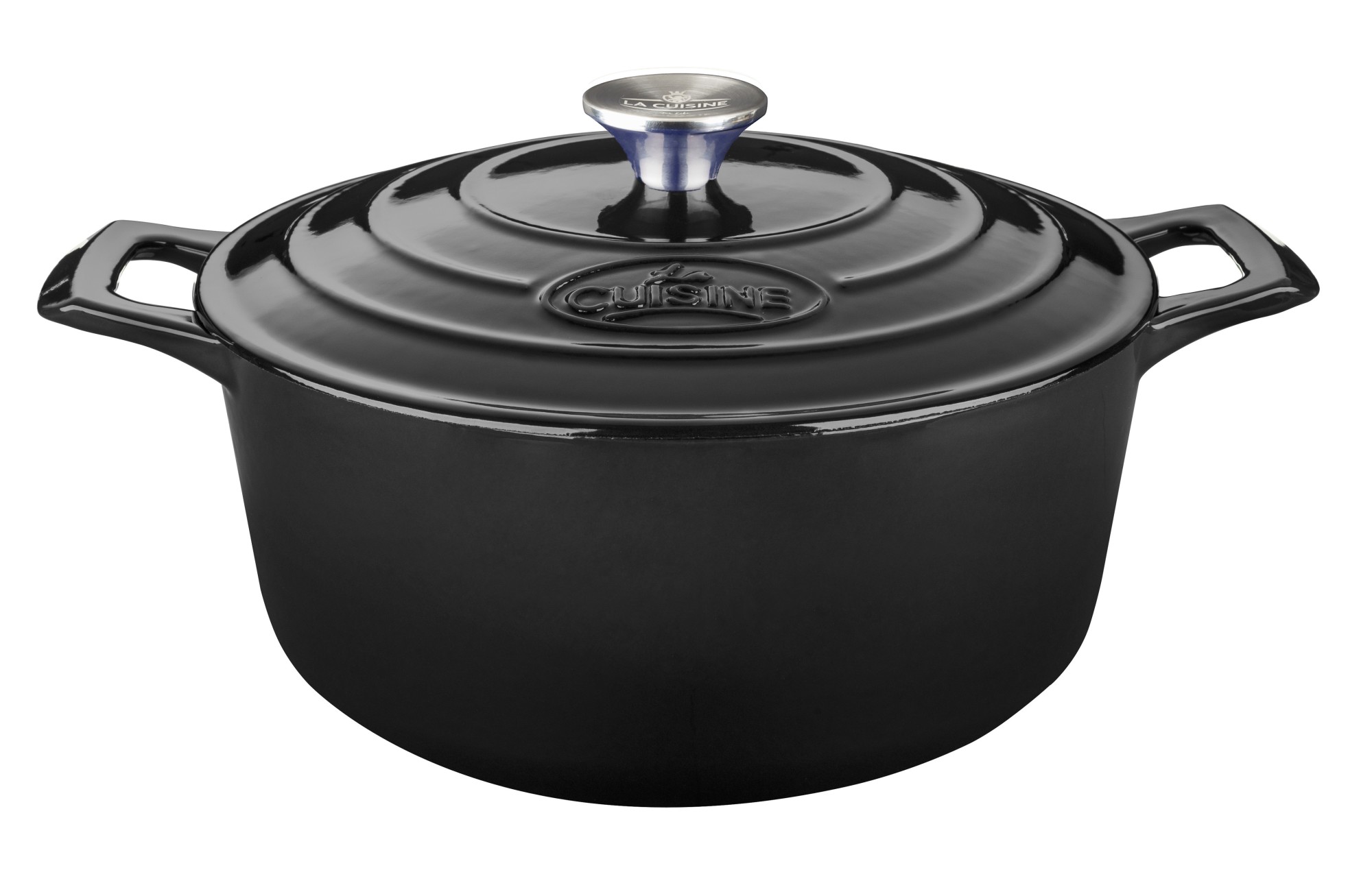 Promotie "LA CUISINE" Set Vase de Fonta Emailata: Cratita joasa Saute ...