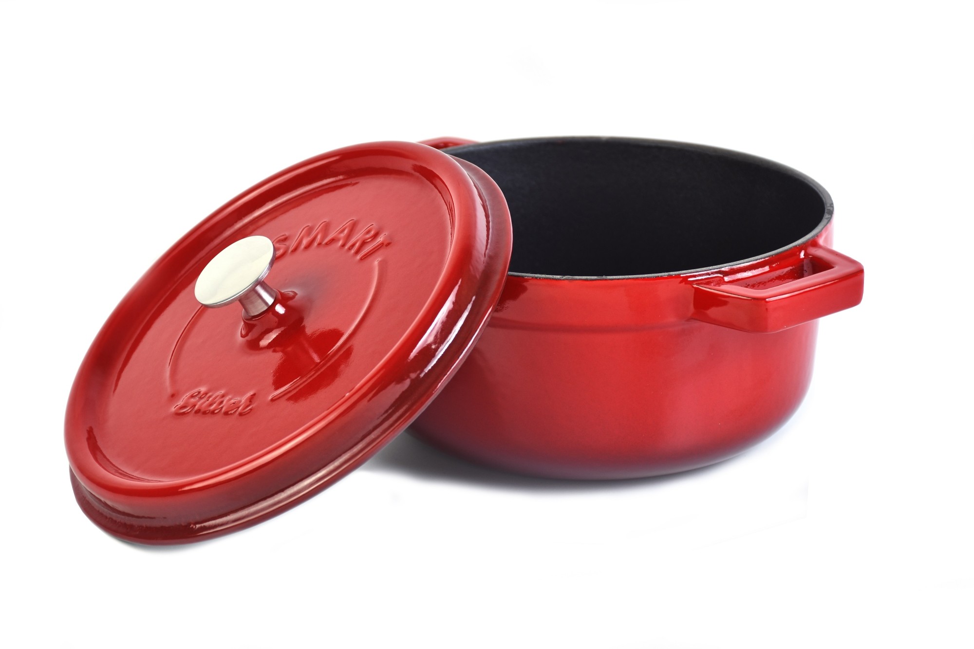 SET Promotional SILVER: Cratita de Fonta cu Capac 26cm + Tigaie de ...