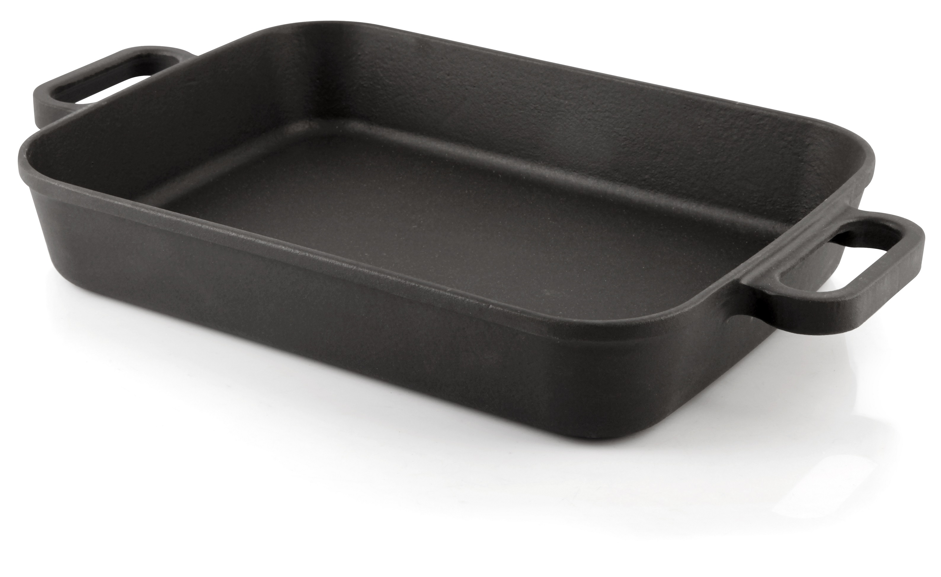 Tava de fonta SILVER26x40cm, Neagra - ChefMania.ro